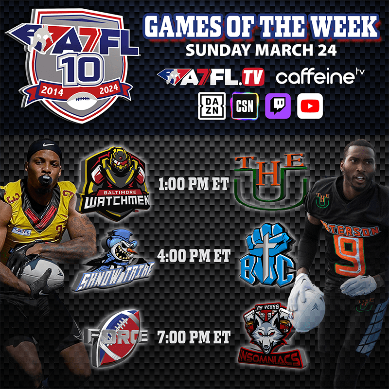A7FL TV - American 7s Football League Games and Highlighights